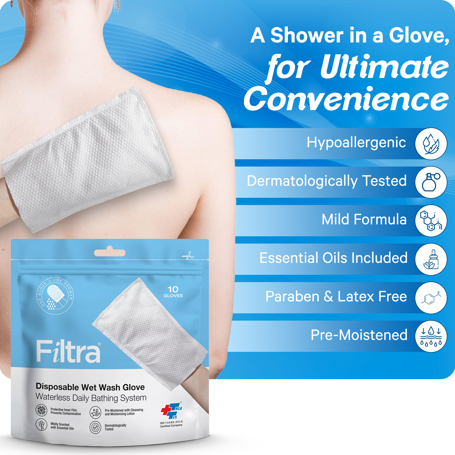 Wet Wash Gloves – Thea-Tex® Healthcare (India) Pvt Ltd